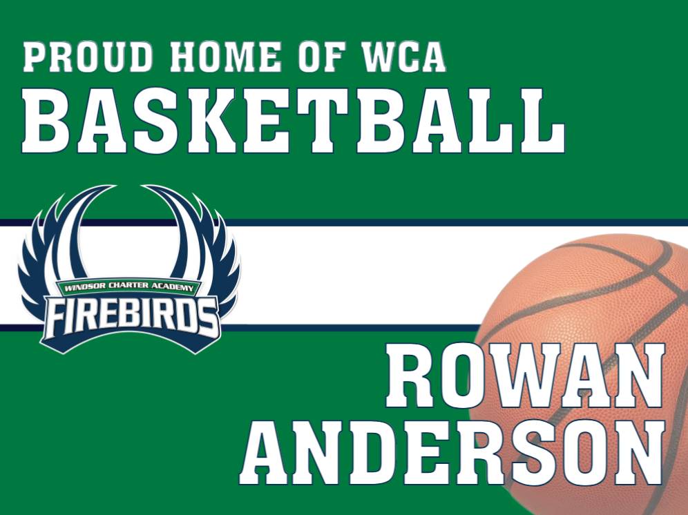 WCA Basketball Proud Yard Sign | MNCPrint.com