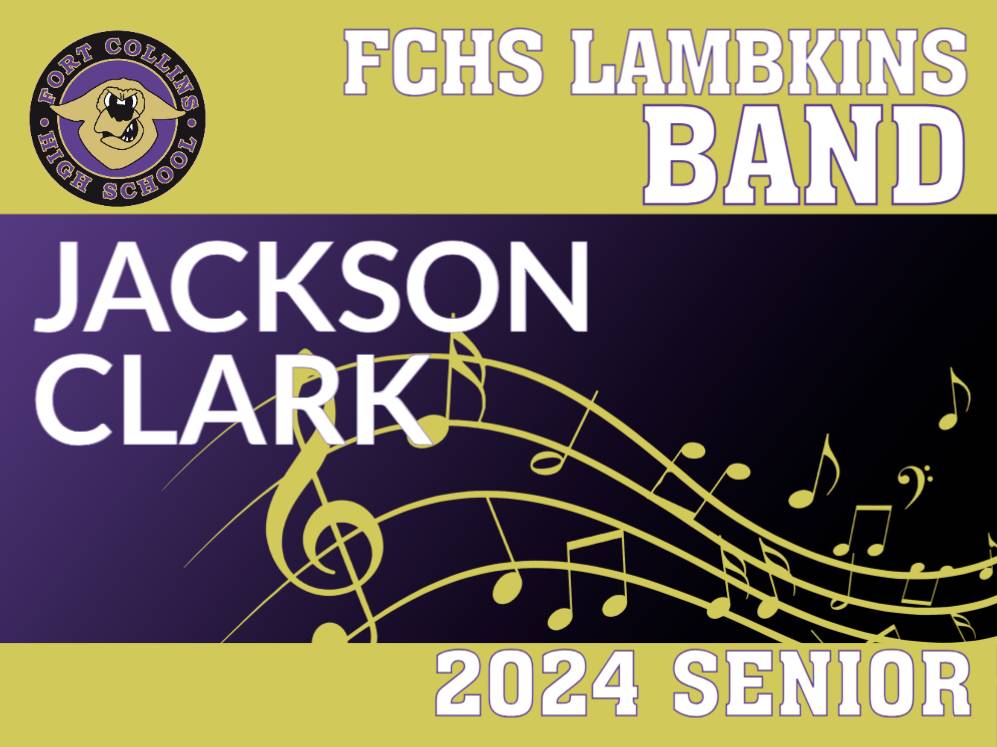FCHS Band Senior 2024 Yard Sign - MNCPrint.com