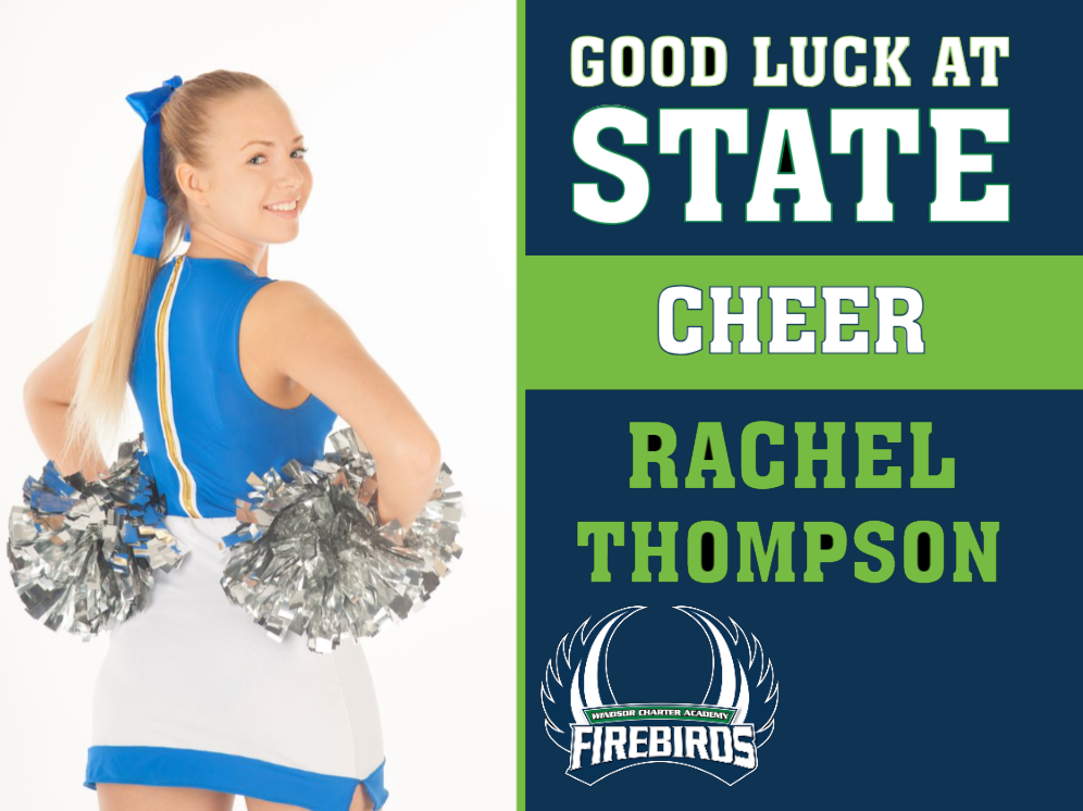 WCA Cheer State Photo Single Yard Sign | MNCPrint.com